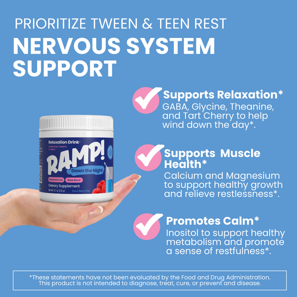 Ramp Down the Night | Natural Supplement for Stress Relief | Drink Ramp!